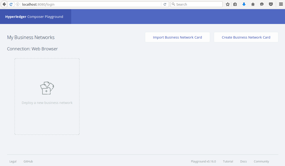 Hyperledger Composer Installation process