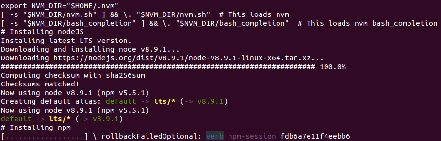 Hyperledger Composer Installation Process